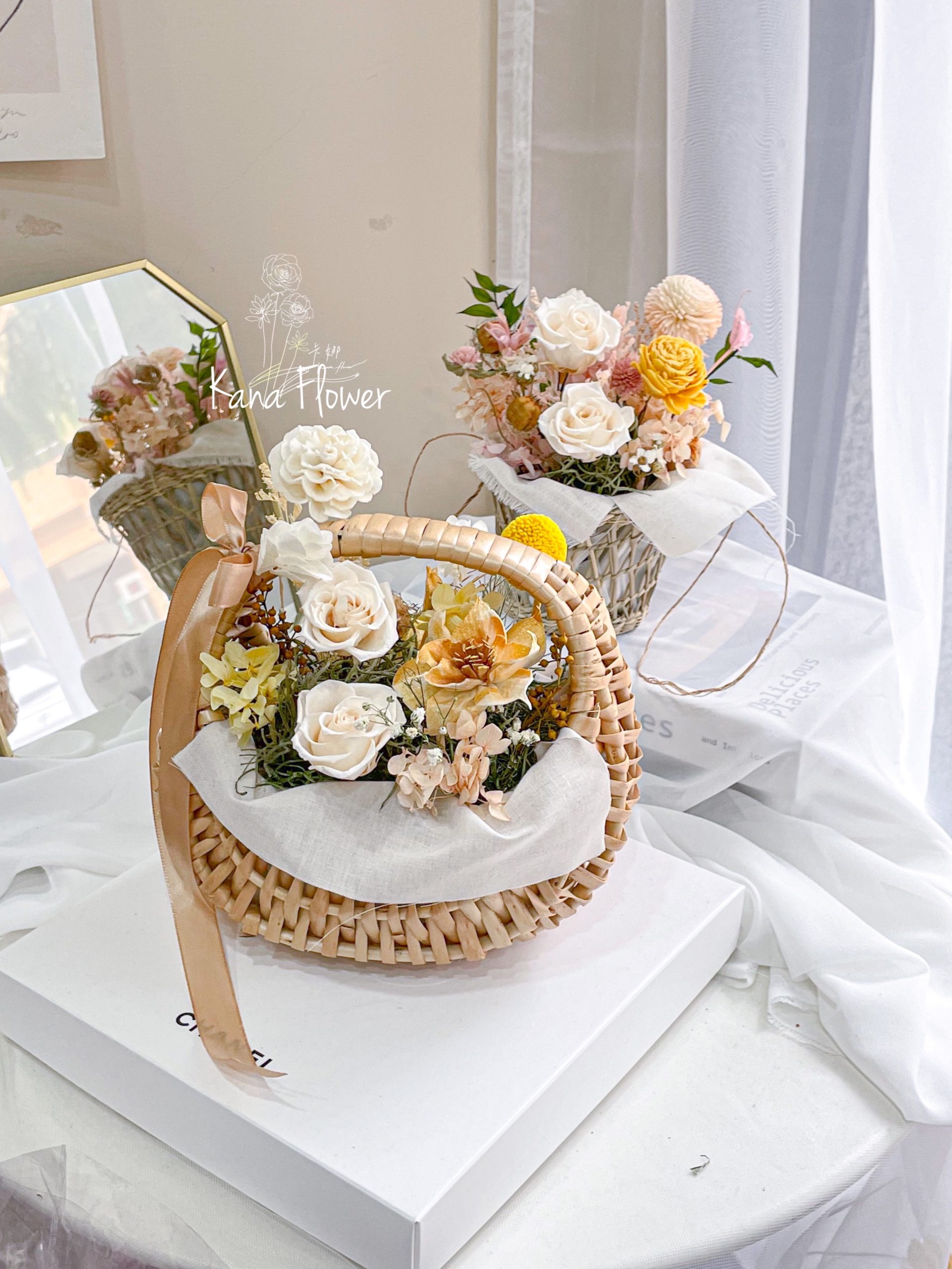 卡娜花藝 Kana Flower | 桃園花店 | 桃園永生花 | 藝文特區花店