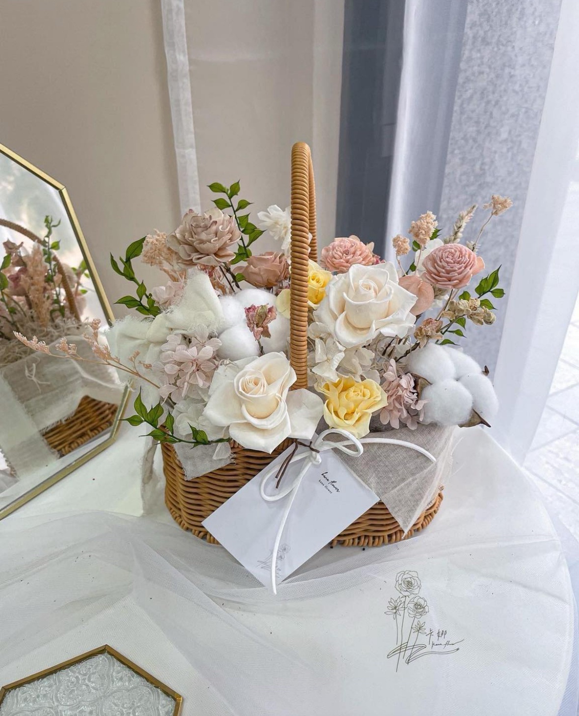 卡娜花藝 Kana Flower | 桃園花店 | 桃園永生花 | 藝文特區花店