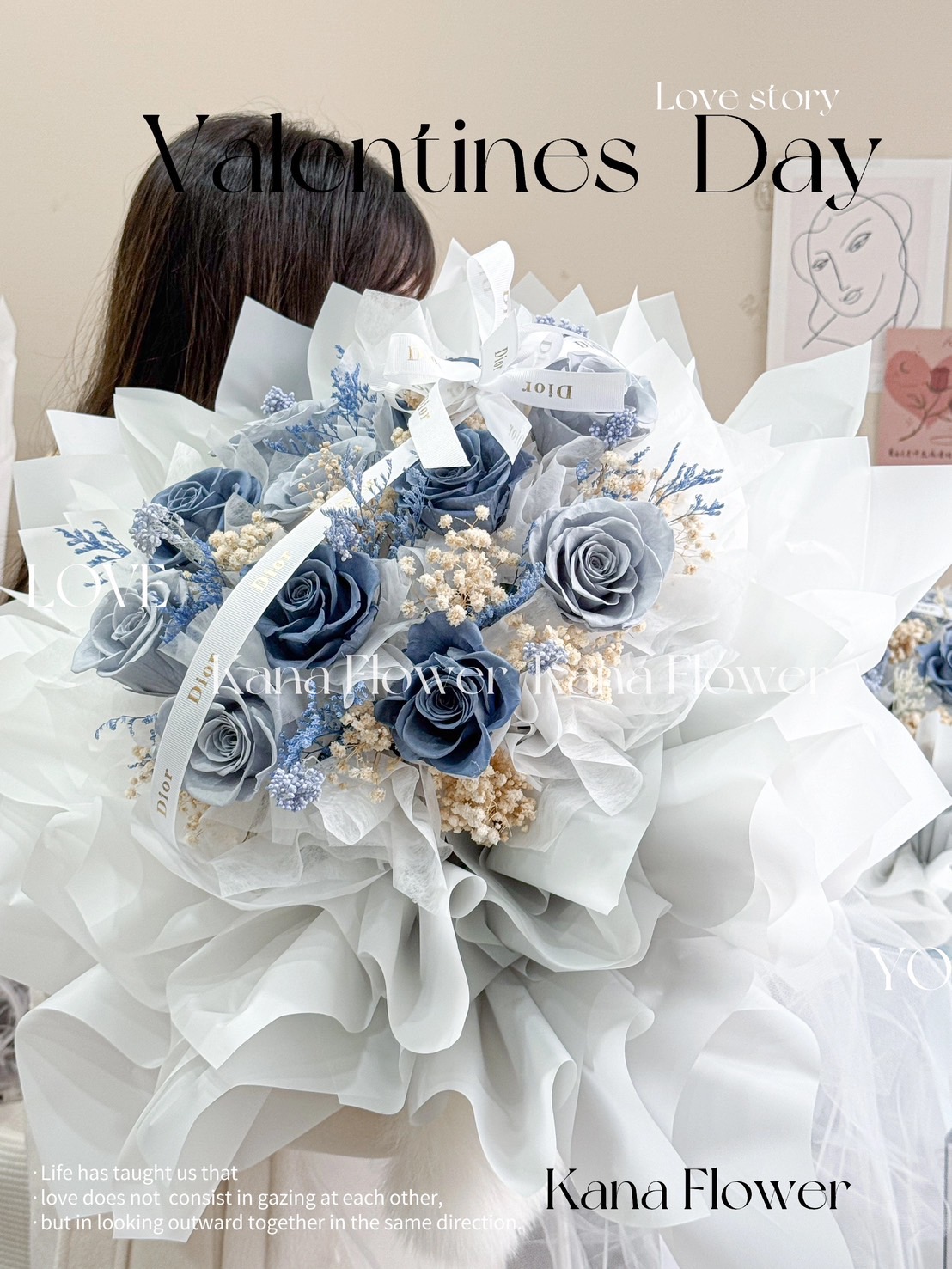 2025-V5 大型精品風花束 | 卡娜花藝 Kana Flower